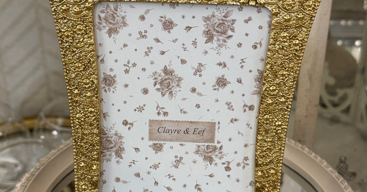 Cadre Photo « Couronne Royale » – Élégance baroque dorée 15x20 cm ...